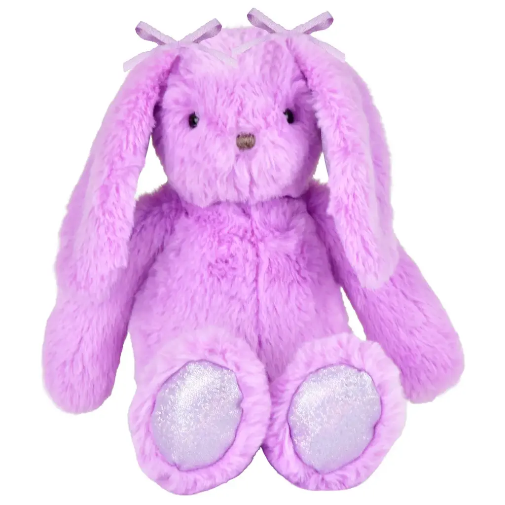 Snuggle Purple Bunny Plush | Iscream